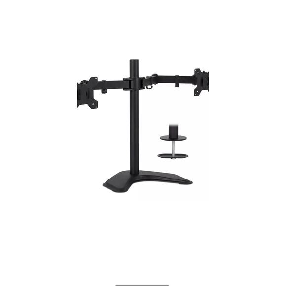 Vivo | Other | Vivo Standv02f Dual Led Lcd Monitor Freestanding Desk ...